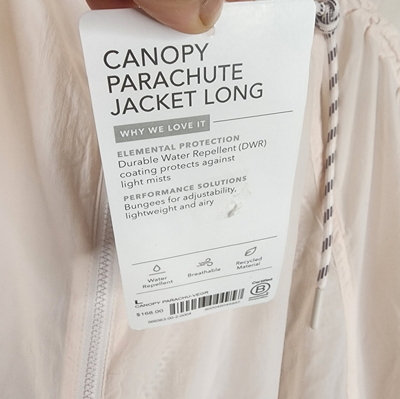 Athleta | Jackets & Coats | Athleta Womens Waterproof Parachute Canopy ...